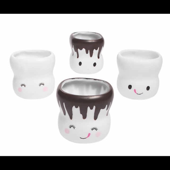 Dining | Plastic Marshmallow Mug Set | Poshmark